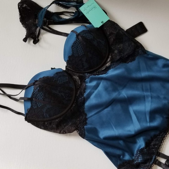 Frederick's of Hollywood | Intimates & Sleepwear | New Satin Lace ...